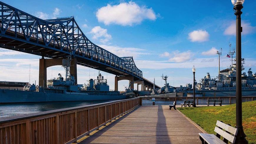 Battleship Cove Transient Moorings, Fall River, MA | Mount Hope Bay ...